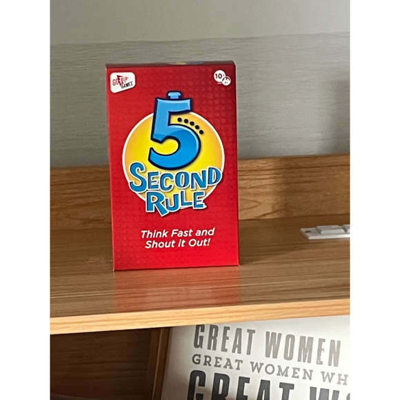 Goliath Games | Games | Goliath Games 5 Second Rule Game Red | Poshmark